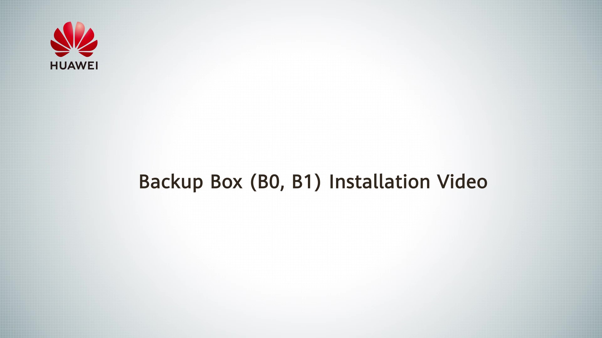 Backup Box (B0, B1) Installation Video