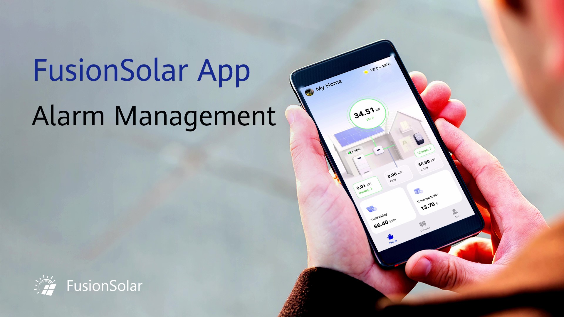 FusionSolar App-Alarm Management
