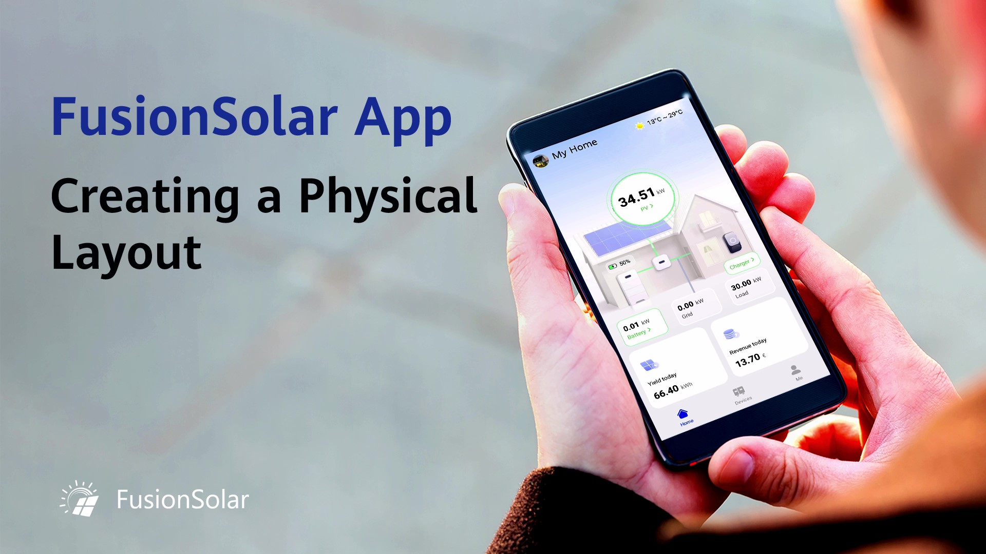 FusionSolar App-Creating a Physical Layout