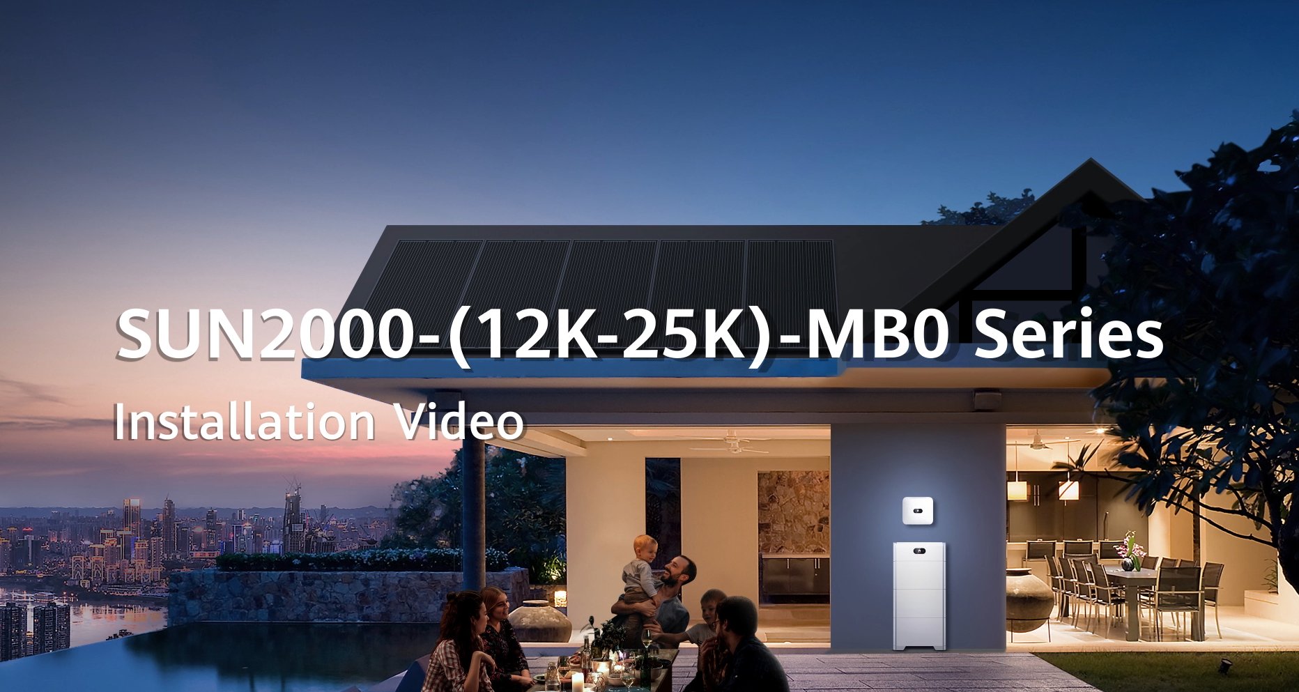 SUN2000-(12K-25K)-MB0 Series Installation Video