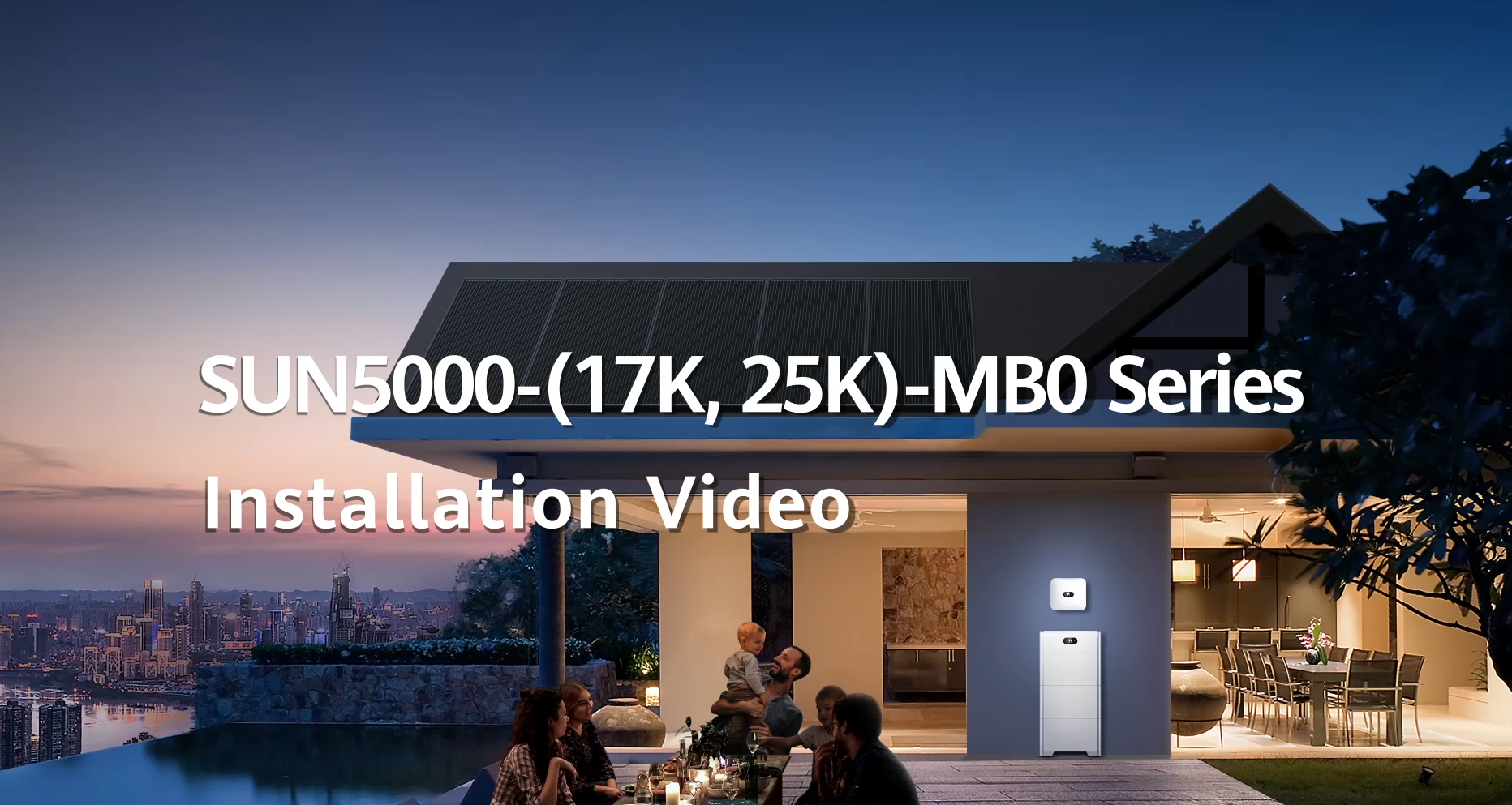 SUN5000-(17K, 25K)-MB0 Series Installation Video