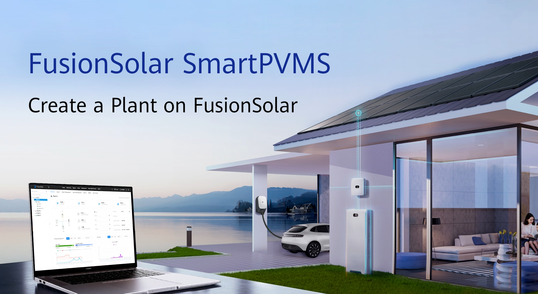 FusionSolar SmartPVMS-Create a Plant on FusionSolar