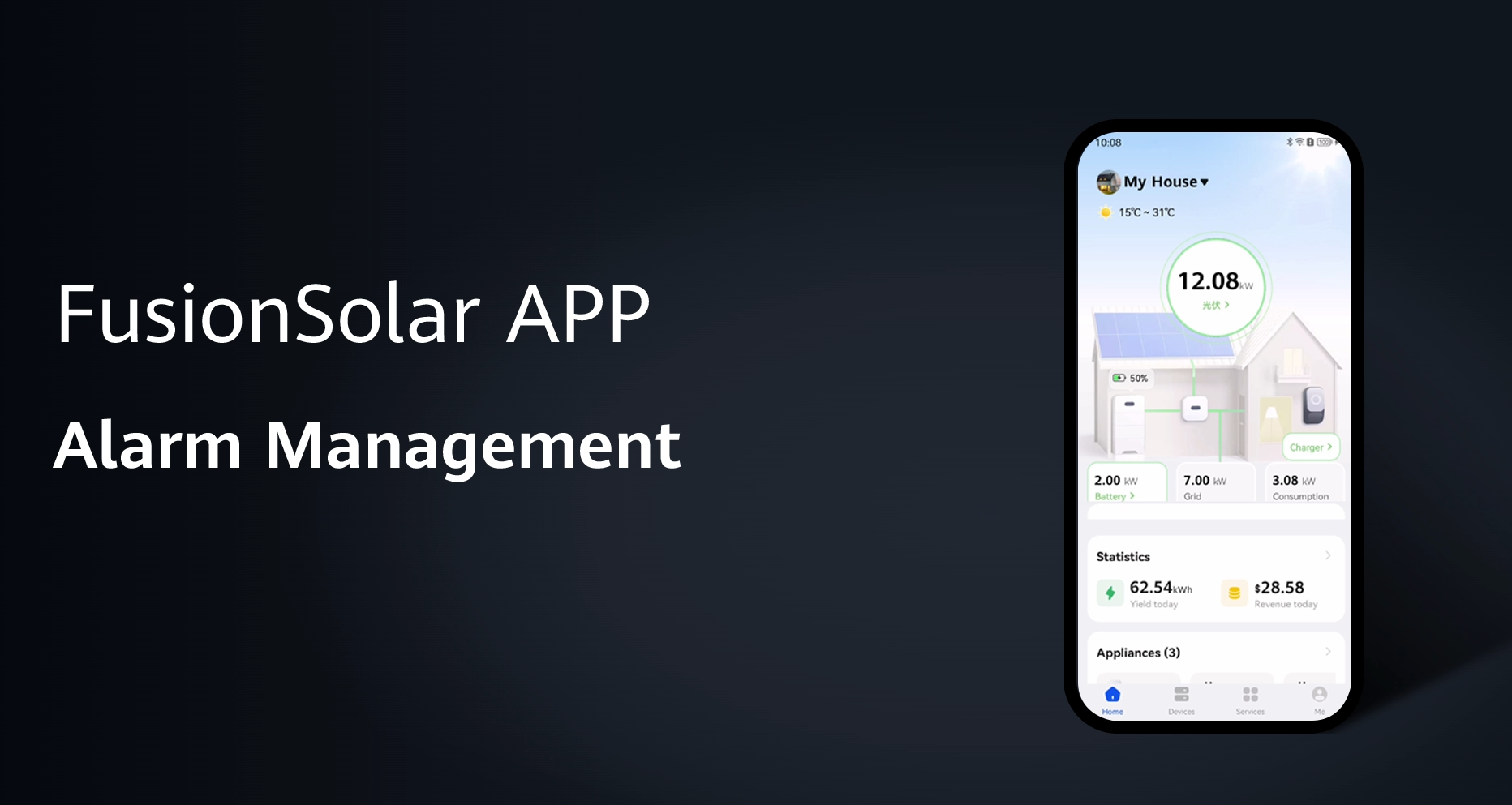 FusionSalor APP Alarm Management