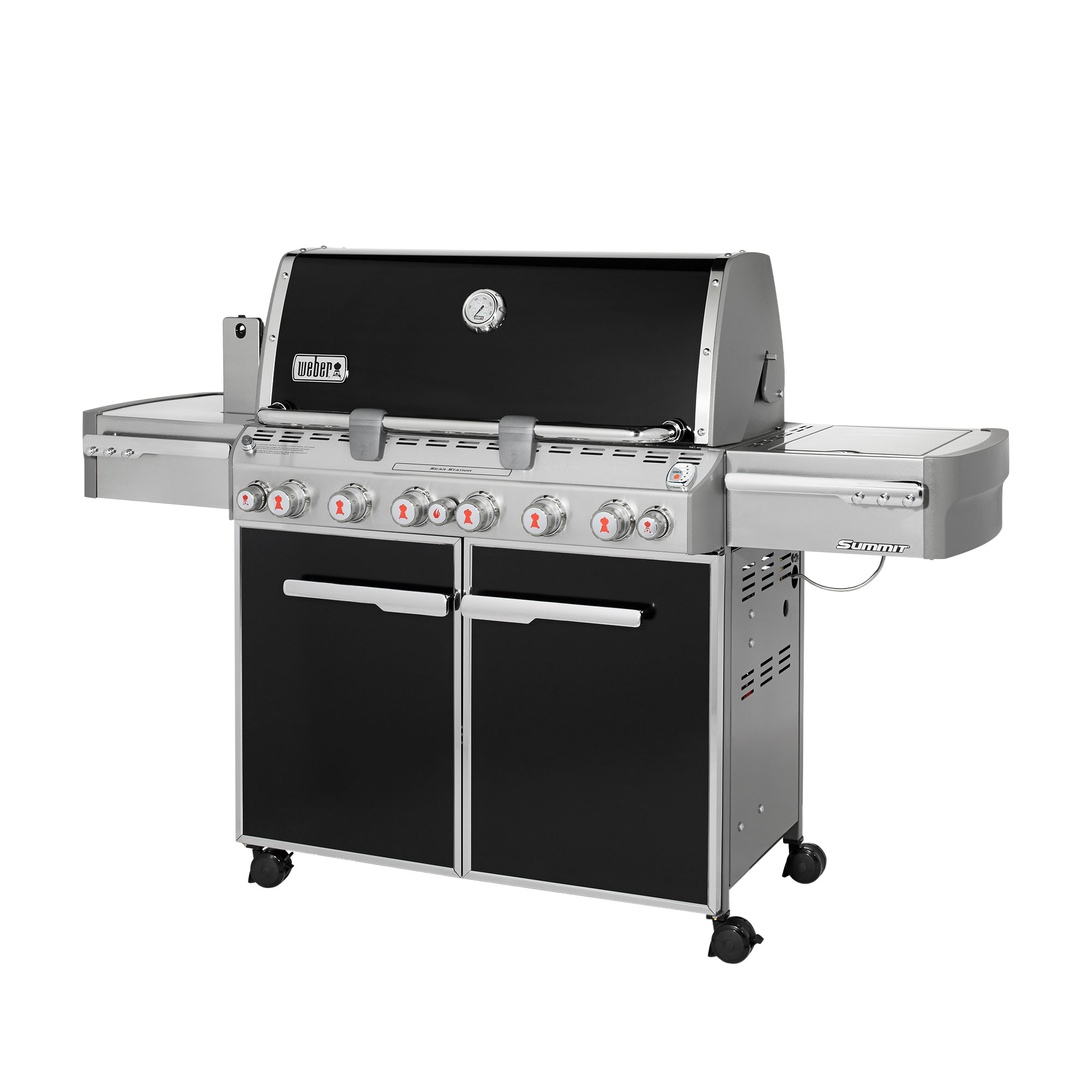 The six burner E-670 gas grill will redefine your definition of the ...